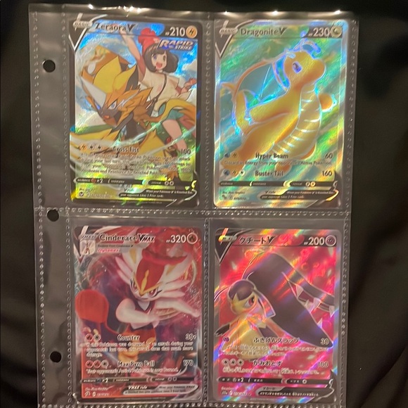Pokemon | Other | Pokemon V And Vmax Card Set | Poshmark